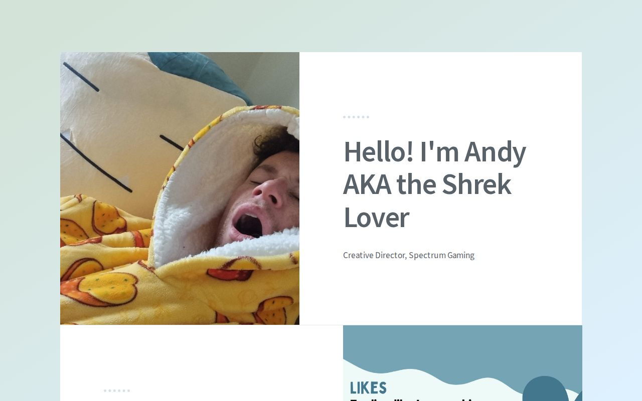 Andy - Spectrum Gaming